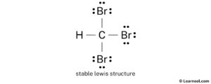 CHBr3 Lewis structure - Learnool