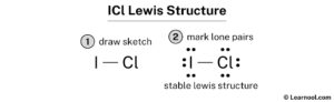 ICl Lewis structure - Learnool