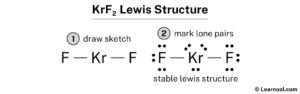 KrF2 Lewis structure - Learnool