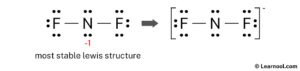 NF2- Lewis structure - Learnool