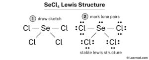 SeCl4 Lewis structure - Learnool