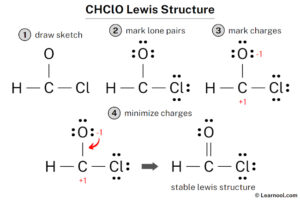 CHClO Lewis structure - Learnool