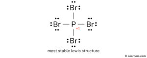PBr4+ Lewis structure - Learnool