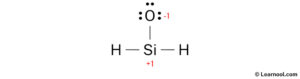 SiH2O Lewis structure - Learnool